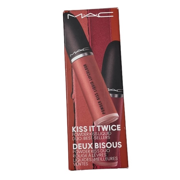 MAC Cosmetics | Makeup | Mac Kiss It Twice Powderkiss Liquid Duo Orange ...
